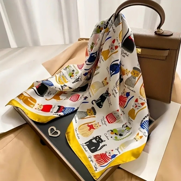 Fashion Jewelry | Accessories | Cat Loaded Scarf Perfect For The Cat ...